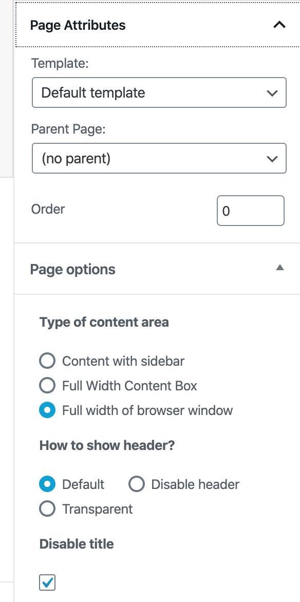 How To Use a Page Template | Wpsoul Documentation