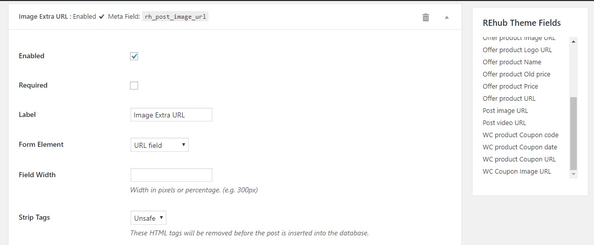 How to add a thumbnail with an external image URL | Wpsoul Documentation